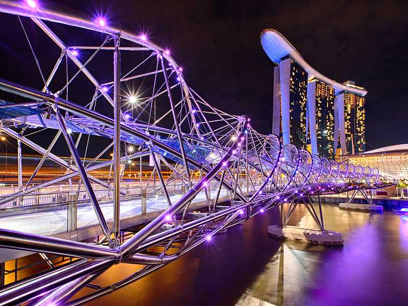 The Helix Bridge Helix Bridge In Singapore: 2 Reviews And 15 Photos